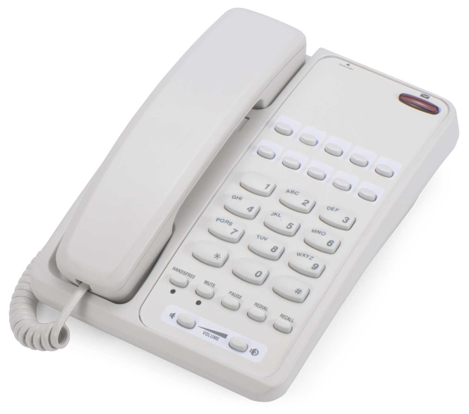 Interquartz IQ283 Premium with 10 keys and Speakerphone - IQ283PB Black ...