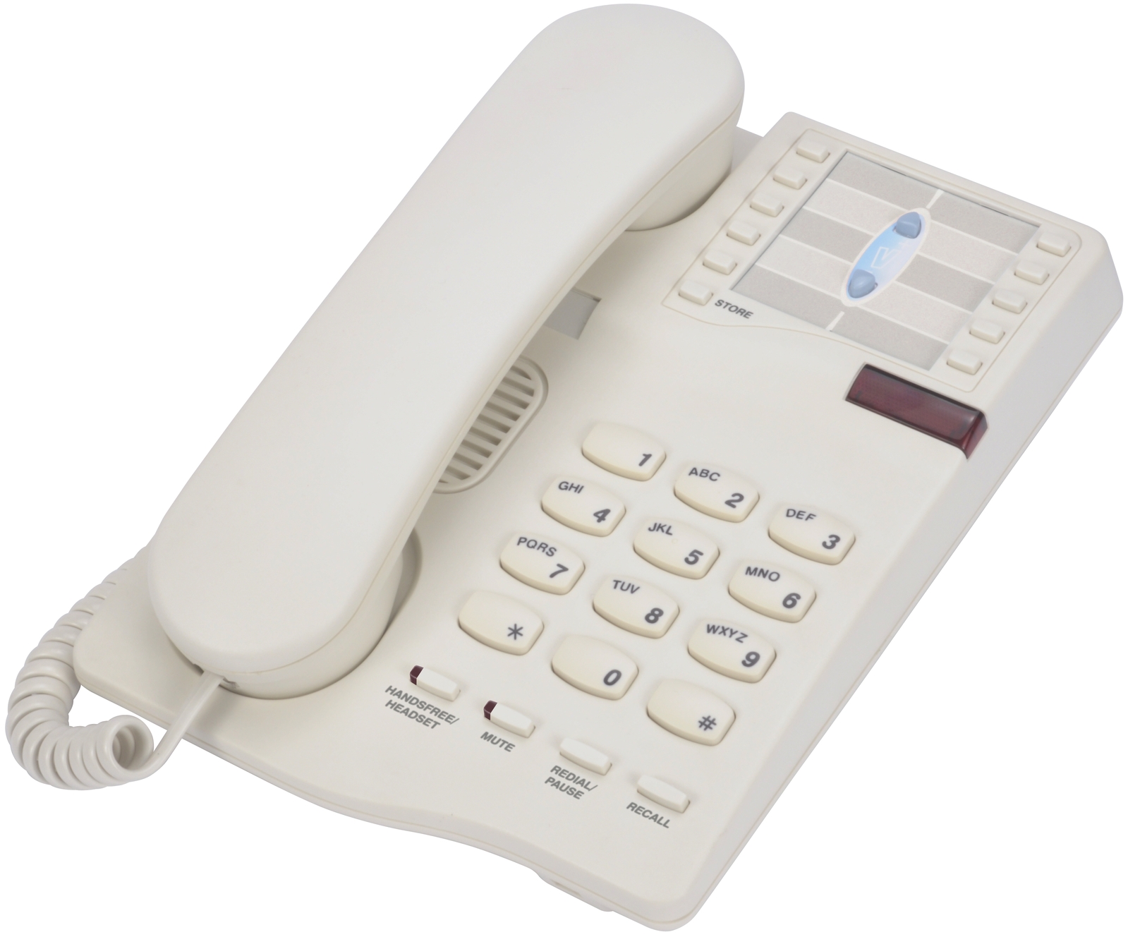 Interquartz IQ333 desk/wall telephone with Handsfree Speakerphone ...