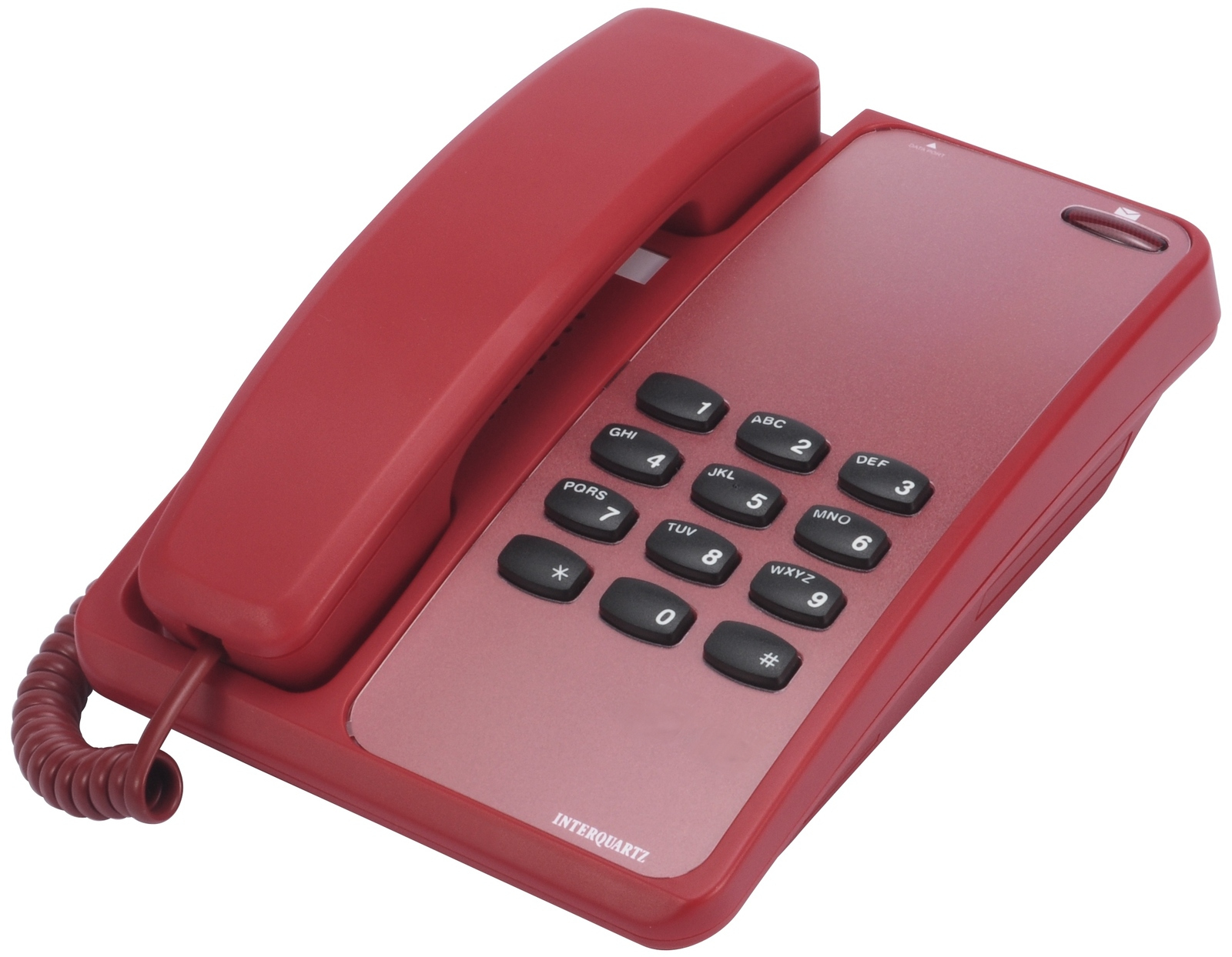 Interquartz IQ283 Basic phone - IQ283BB Black, IQ283BR Red, IQ283BA Ash ...