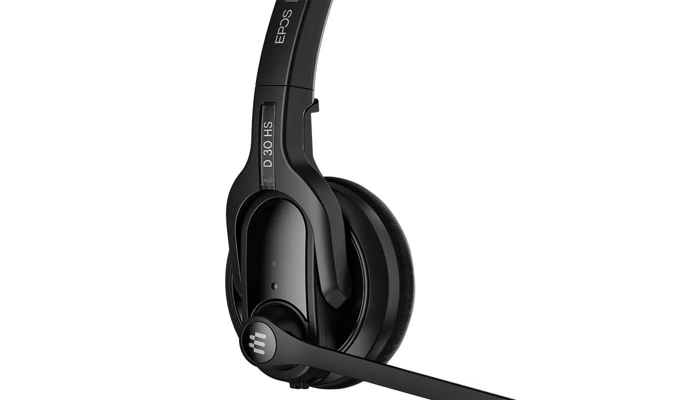 IMPACT D 10 Phone - AUS II, single-sided, wireless DECT headset, 180m ...